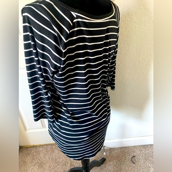 Blue codine | Tops | Super Cute Red Heart Top Extra Long Tunic Very ...